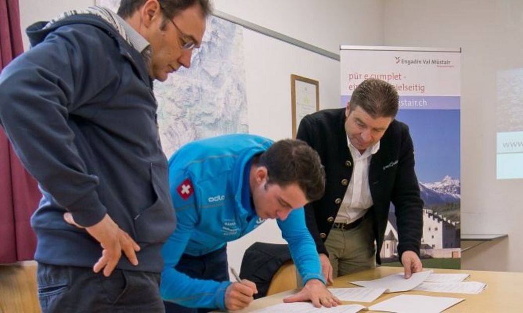 Gianluca Cologna neuer Botschafter für das Val Müstair - htr.ch