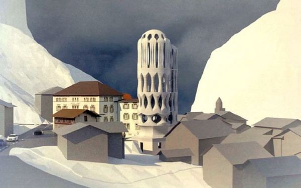 Grünes Licht für den gedruckten Turm von Mulegns - htr.ch