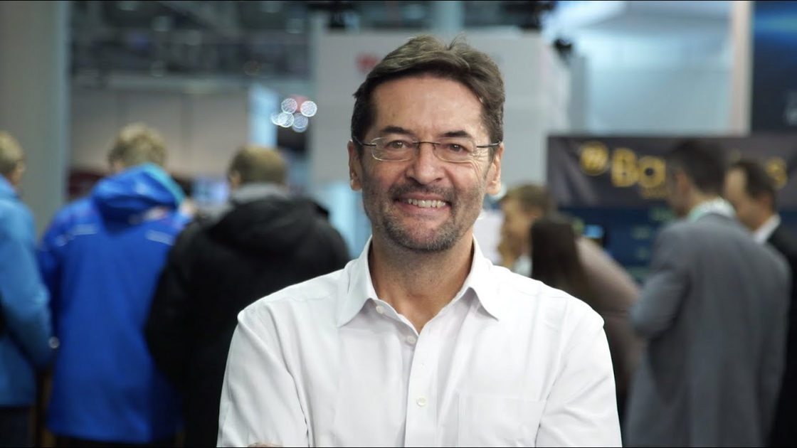 Am Stand von Partner Baronics AG - htr.ch