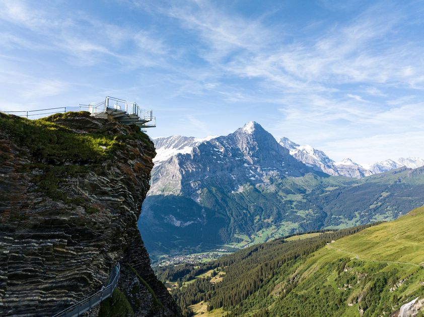 Grindelwald-First: Aussichtsplattform «First View» eröffnet - htr.ch