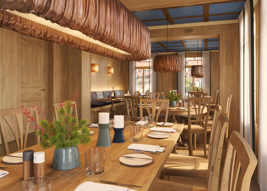 Das neue Hotel Huus Löwen in Gonten ist eröffnet - htr.ch