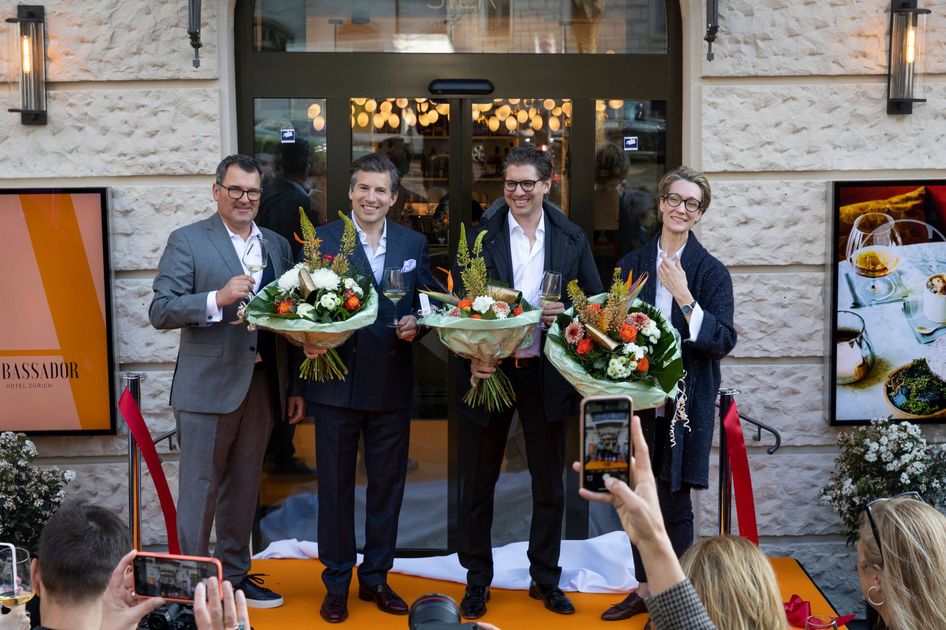 Festliche Eröffnung des Ambassador Hotel in Zürich - htr.ch