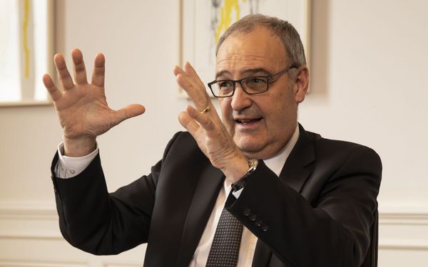 Bundespräsident Guy Parmelin am Tourismus Forum Schweiz - htr.ch