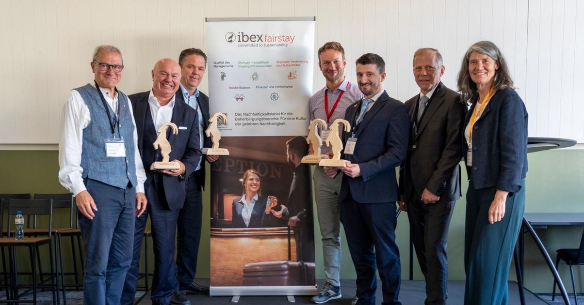 Vier Betriebe mit dem «Best of Ibex Fairstay 2025» ausgezeichnet - htr.ch