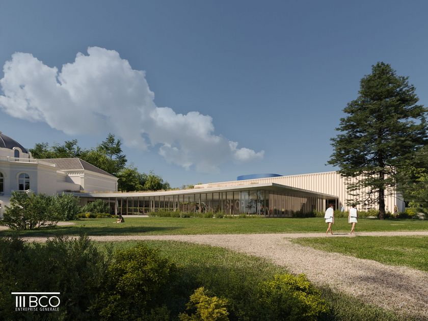 Le Grand Hôtel et centre thermal entame sa transformation - htr.ch
